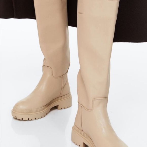 H&M | Shoes | Hm Knee High Boots | Poshmark